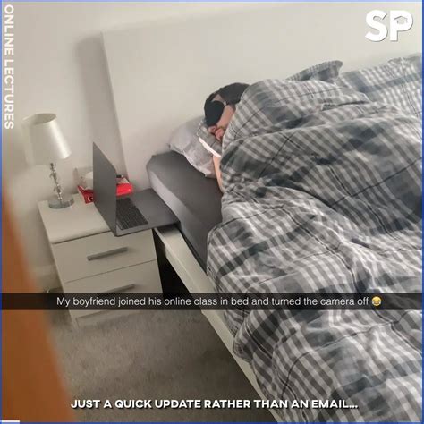 45 Sleeping During Zoom Class Meme