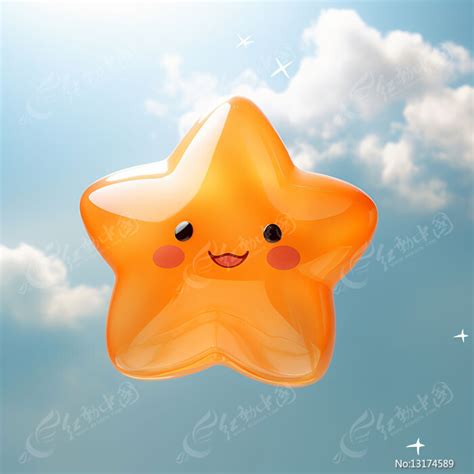 微笑的卡通五角星ai图片下载红动中国