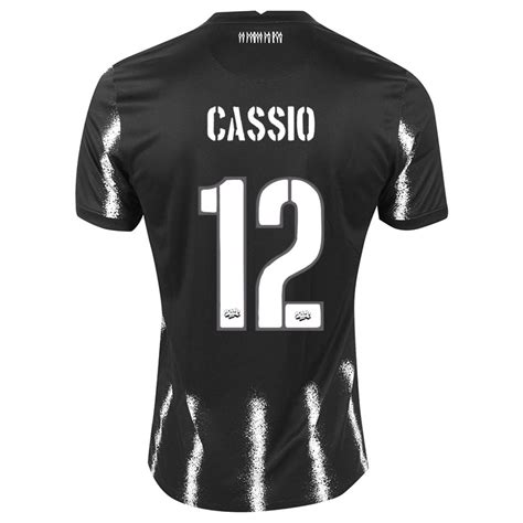 Mujer Camiseta Cassio 12 Negro 2ª Equipación 202122 Camisa México