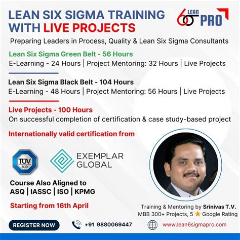 Lean Six Sigma Online Certification And Training Lean6sigmapro