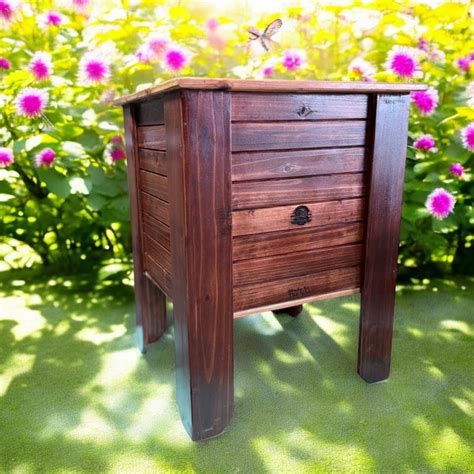Square Cedar Planter Box Etsy