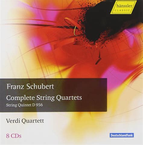 Complete String Quartets Verdi Quartet Schubert Amazon Ca Books