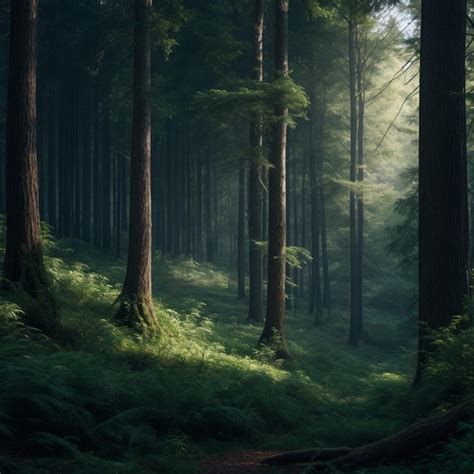 Premium Photo Forest Photography