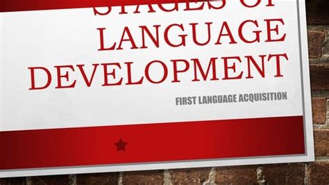 Language Acquisition Ppt