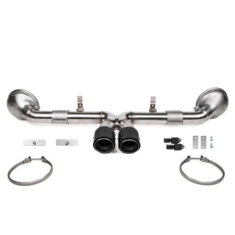 Fabspeed Supercup Cat Back Exhaust System For 992 Porsche 911 Gt3 And Gt3 Rs