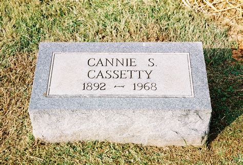 Audrey Candis Cannie” Sewell Cassetty 1892 1968 Find A Grave Memorial
