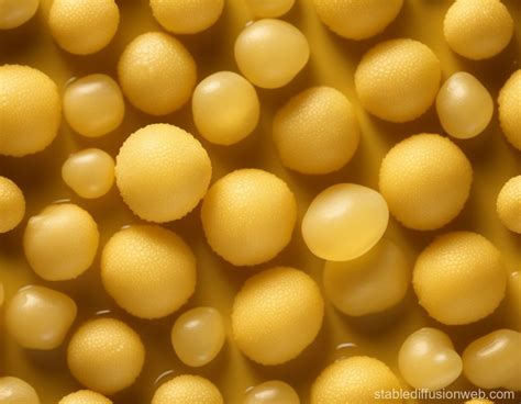 A Seamless Photo Realistic Texture Map Of Hundreds Of Small Yellow
