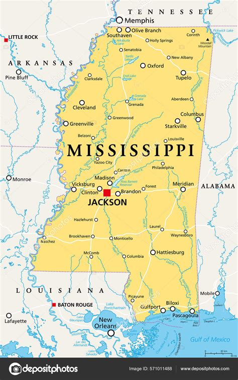 Printable Mississippi Maps State Mississippi County Map Missippi Map