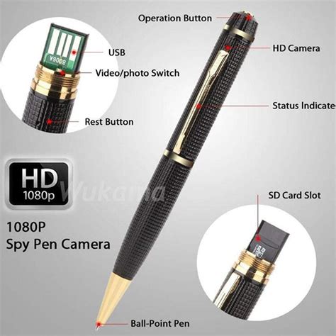 Camera Hd 1080p Hidden Camera Pen Portable Multifunctional Writing Pen At ₹ 825 Piece Pen