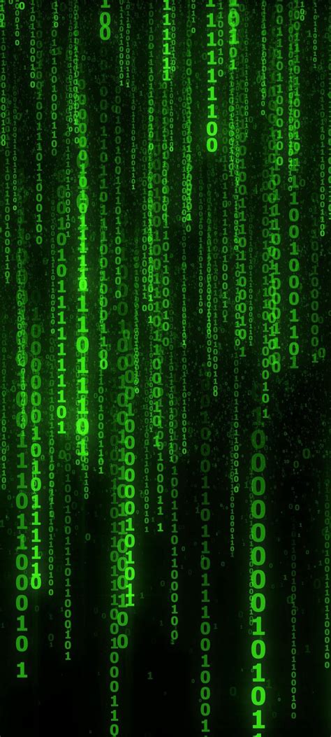 Matrix The Matrix Matrix Digital Rain Line Pattern Full Hd Iphone