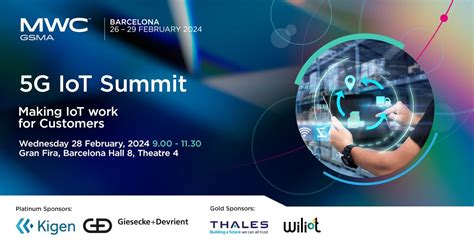gsma internet of things on linkedin 5g iot mwc24