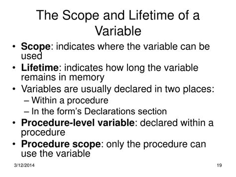 ppt variables constants methods and calculations powerpoint