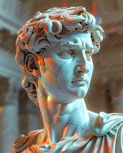 David Michelangelo Aesthetic David Michelangelo Sculpture Premium Ai