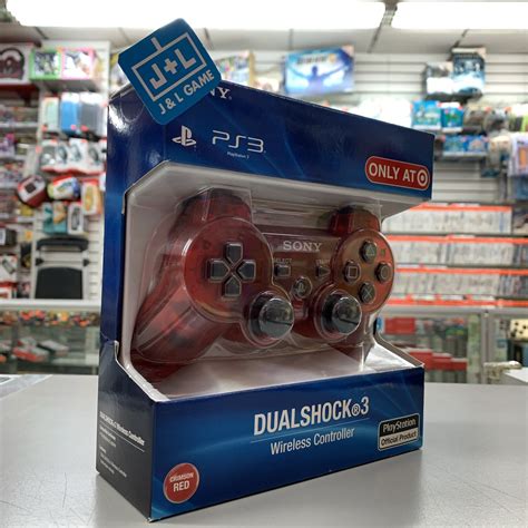 Red Ps3 Controller