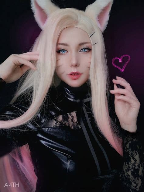 Kda Ahri Cosplay By A4th On Deviantart