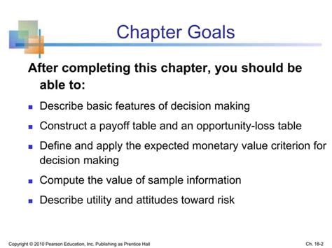 Chap18 Statistical Decision Theory Pptx Stocks And Bonds Personal Investing