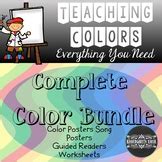 Color Posters And More For Gray By Kindergarten Kiosk Tpt