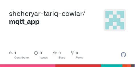 Github Sheheryar Tariq Cowlar Mqtt App