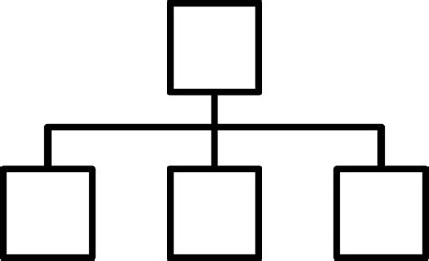 Flowchart Hierarchy Vector Icons Flowchart Diagram Teamwork Business Workflow Layoutworkflow