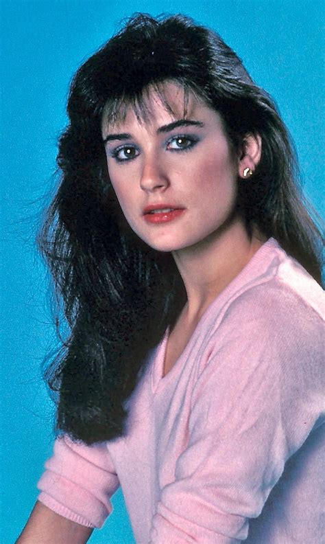 Young Demi Moore A Look Back At The Glamorous Stars 80s Beginnings