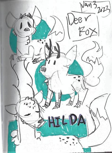 Hilda Deer Fox By Perrynmcb On Deviantart