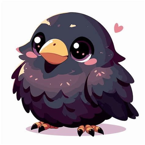 Vectores E Ilustraciones De Que Cuervo Kawaii Tan Lindo Para Descargar Gratis Freepik