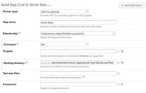 How To Configure A Build Pipeline For Net Core Unit Test Projects