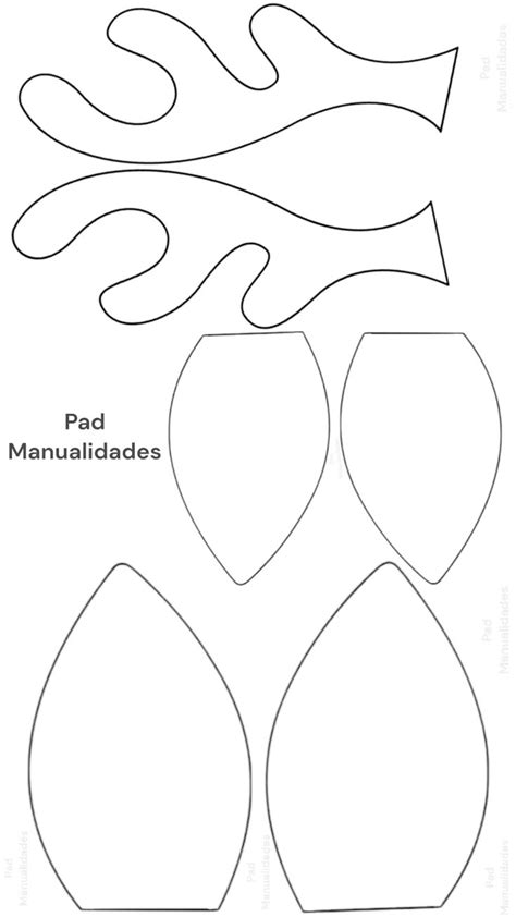 Make A Reindeer Headband Craft With This Printable Template Moldes