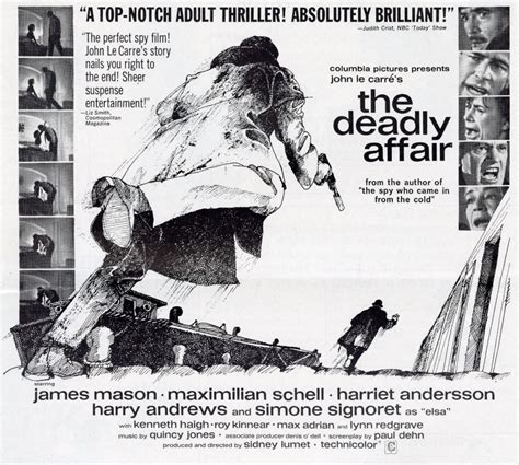 Blu Ray Review The Deadly Affair Blu Ray Downlow