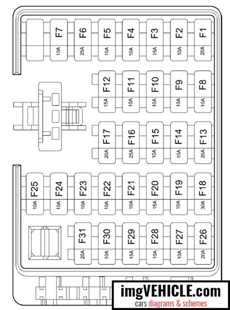 2003 Hyundai Santa Fe Fuse Box Diagram