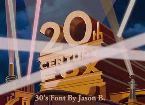 Twentieth Century Fox Film Corp 30s Font By Anigummijason On Deviantart