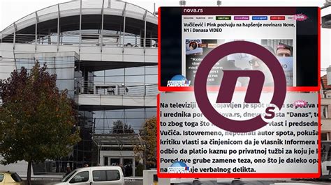 Uznemirila Se UredniČka Bratija Nove I Sestrinskih Tajkunskih Medija