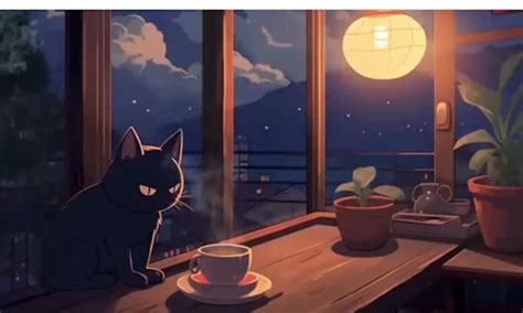 create lofi loop animation animated 4k quality lofi loop 2d