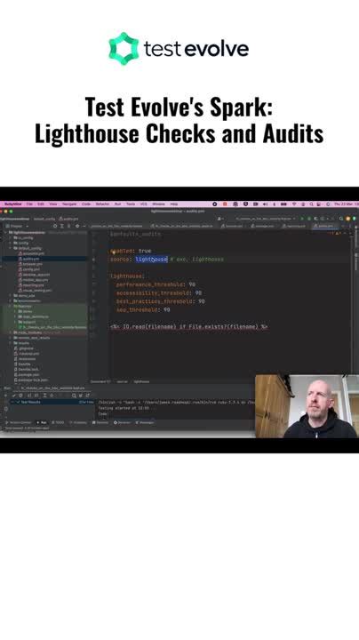 Test Evolve On Linkedin Test Evolves Spark Lighthouse Checks And Audits