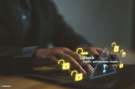 Cybersecurity Internet Cyber Crime Hacker Working On Computer Digital Crime By An Anonymous