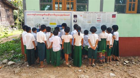 မင်းလှမြို့တွင် ကျောင်းသားသူများ ဗလငါးတန်ဖွံ့ဖြိုးရေး အသိပညာပေးဟောပ