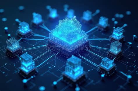 Infrastructure Diagram Visualization Stock Illustration Illustration