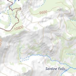 Sonora Pass Map