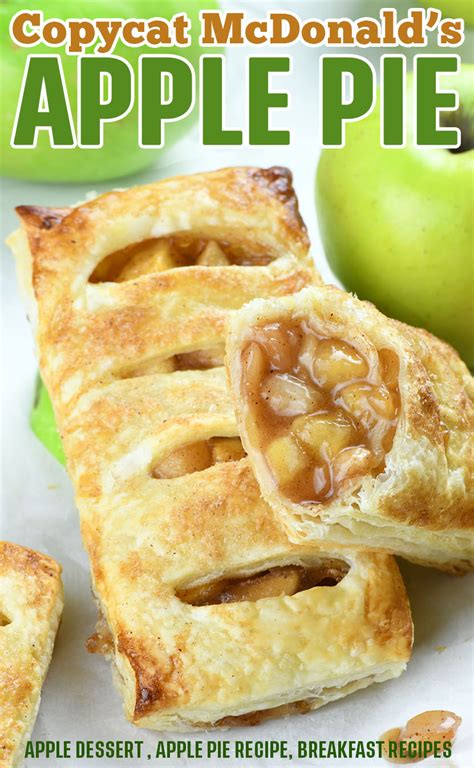 Delicious Homemade Mcdonalds Apple Pies