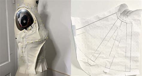 draping a custom dress part three pattern development weallsew
