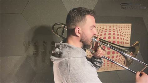 Marcel Bitsch Etude No 4 Jarek Meisner Trombone Youtube