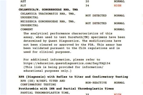 Whats A Normal Ptt Range And Alt Range