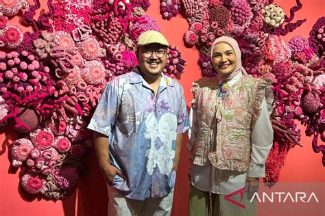 Ria Miranda Dan Mang Moel Gelar Pameran Seanergy Di Jakarta Antara News