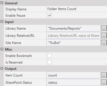 Folder Items Count