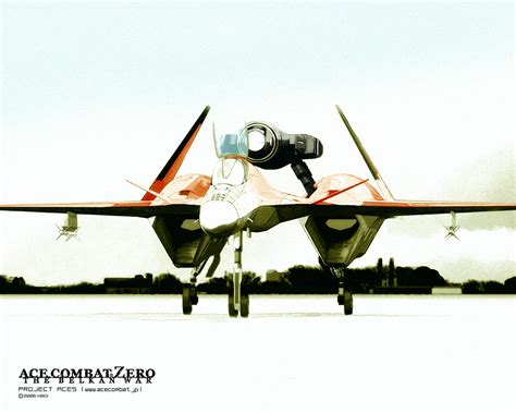 Adfx 02 Morgan Ace Combat Ace Combat Zero Jet Official Art Official Wallpaper Airborne