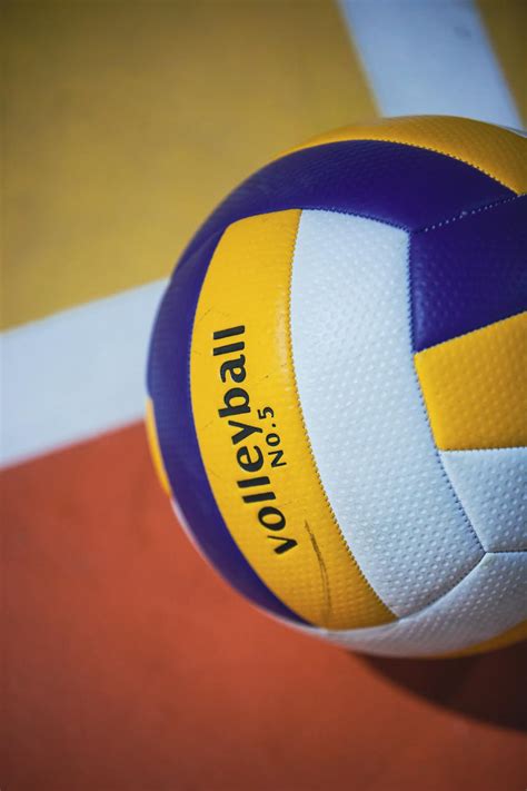Close Up De Vôlei Em Quadra Coberta · Foto Profissional Gratuita