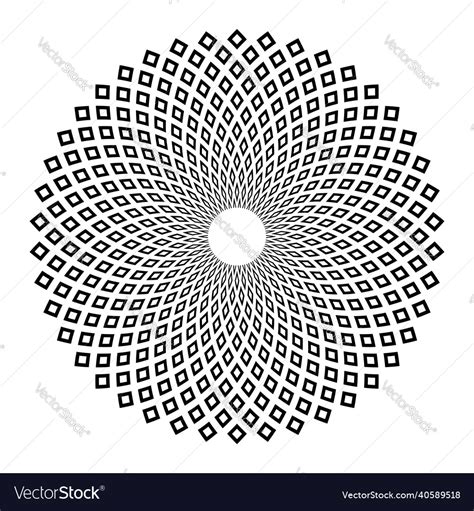 Circle Pattern Royalty Free Vector Image Vectorstock