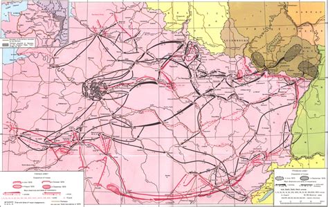 Map Of Franco Prussian War