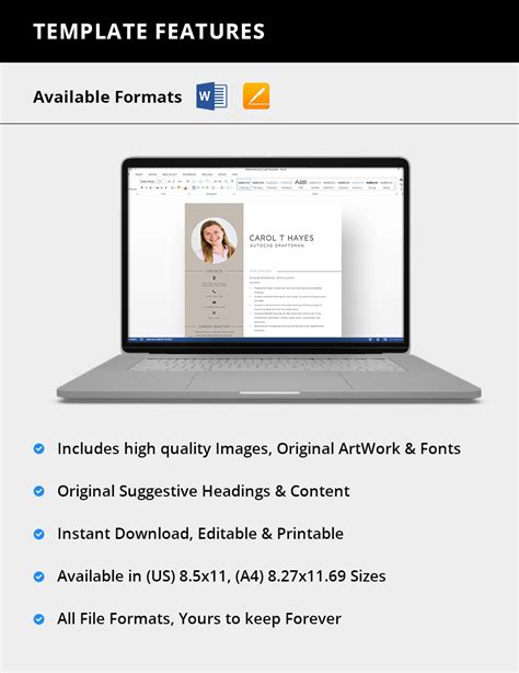 Autocad Draftsman Resume In Word Pdf Pages Download