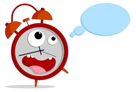 Premium Vector Loud Funny Crazy Alarm Clock Alarm Clock In Cartoon